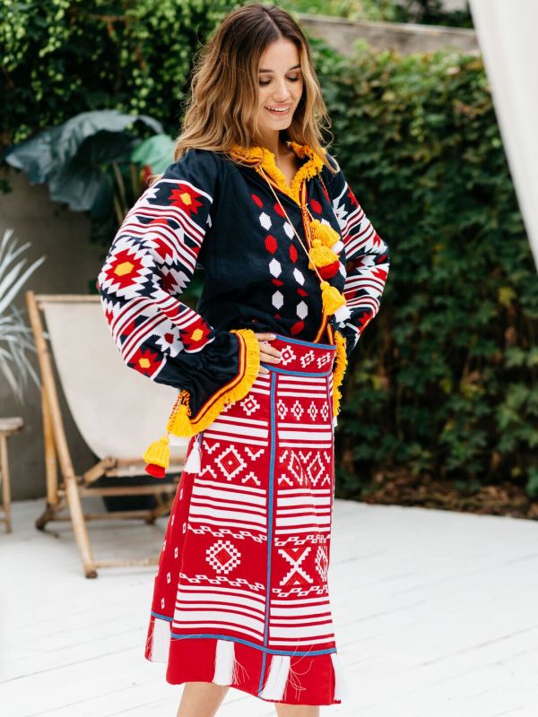 Embroidered Linen Suit & Sets - Ukrainian Vyshyvanka – Ukrainian Embroidery